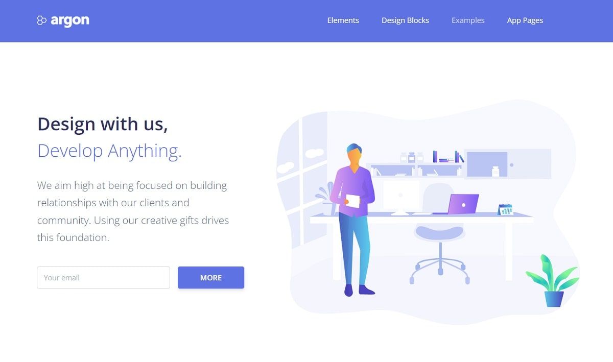 Vue Argon Design - PRO Template