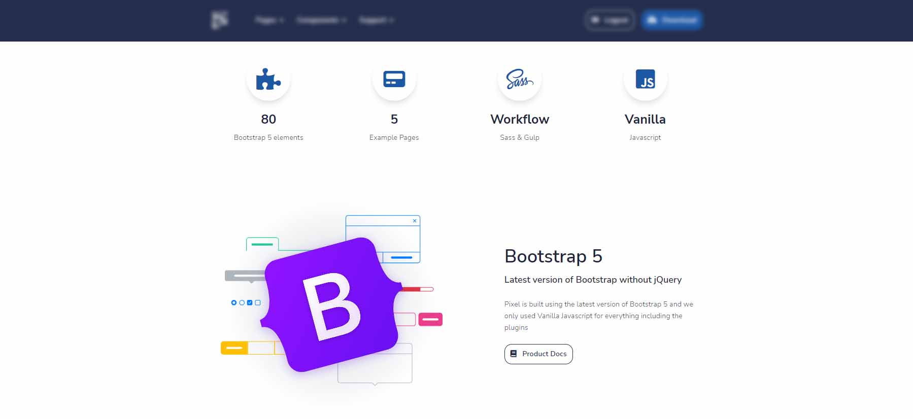Flask Pixel Lite - Open-Source